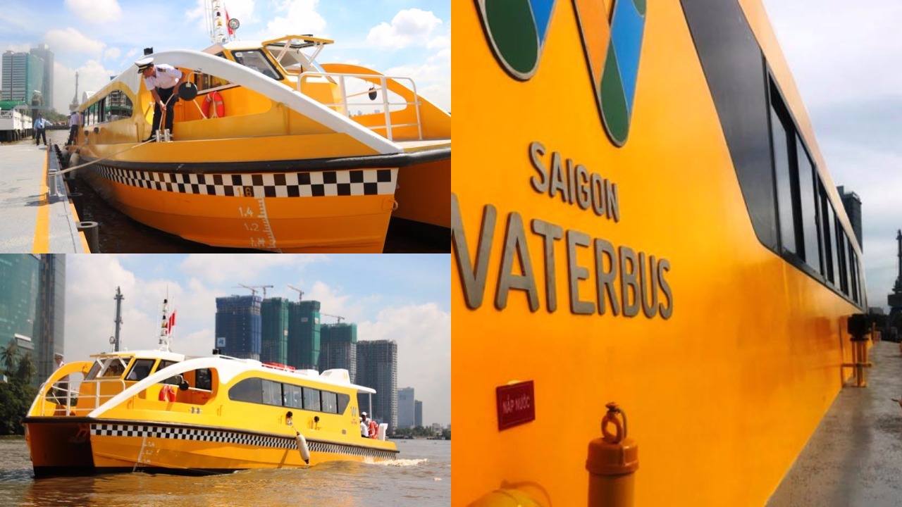 Saigon Waterbus: hình ảnh ngày vận hành đầu tiên