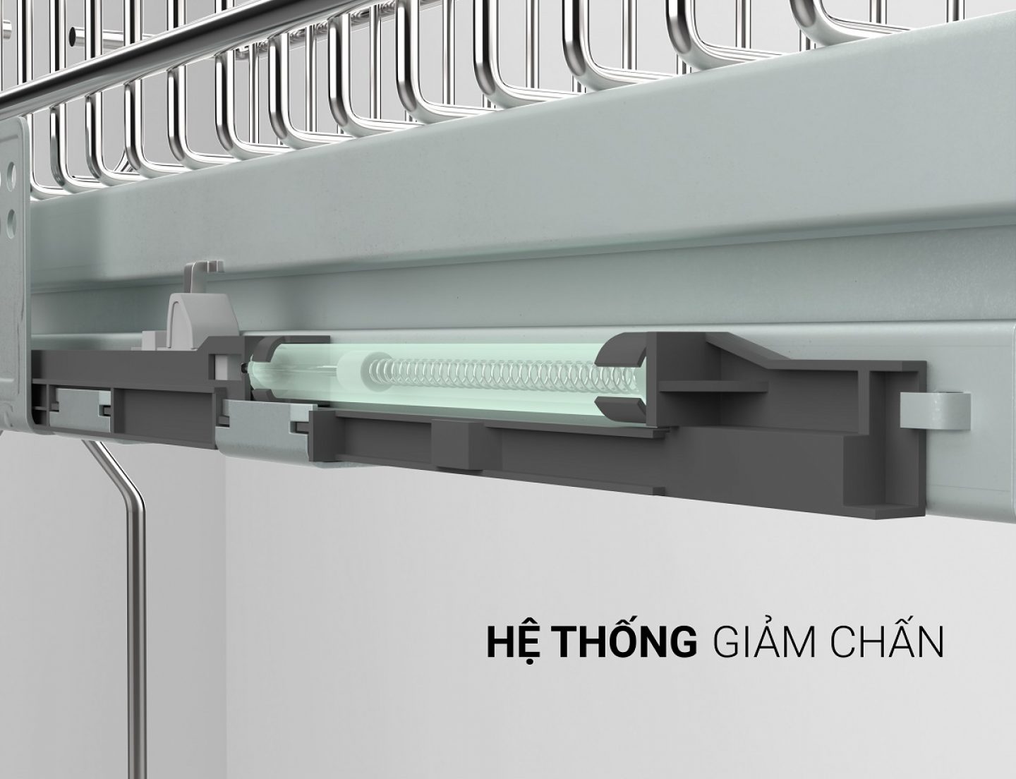 Rổ kệ gia vị IVAN 14297 cho gian bếp hiện đại