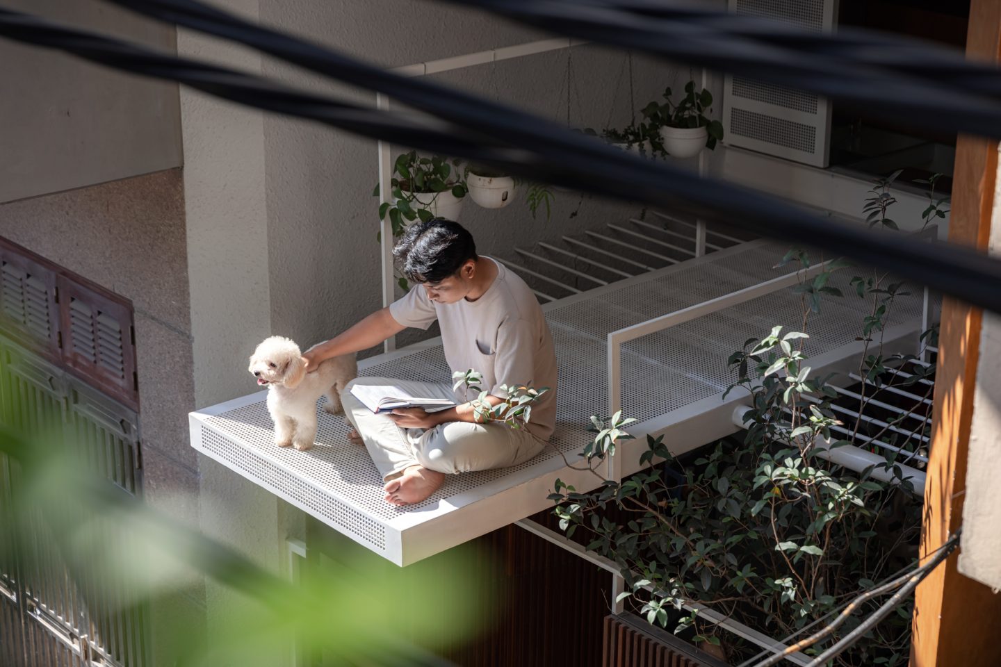 Nhà ống 3.6 x 14m trong ngõ nhỏ với một cây cầu ở mặt tiền | A4 Architects - Hội Kiến Trúc Sư ...