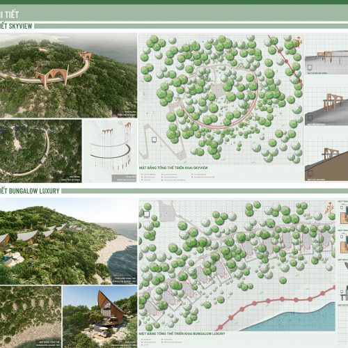 Đồ án sinh viên tiêu biểu: Thiết kế kiến trúc cảnh quan khu nghỉ dưỡng ...