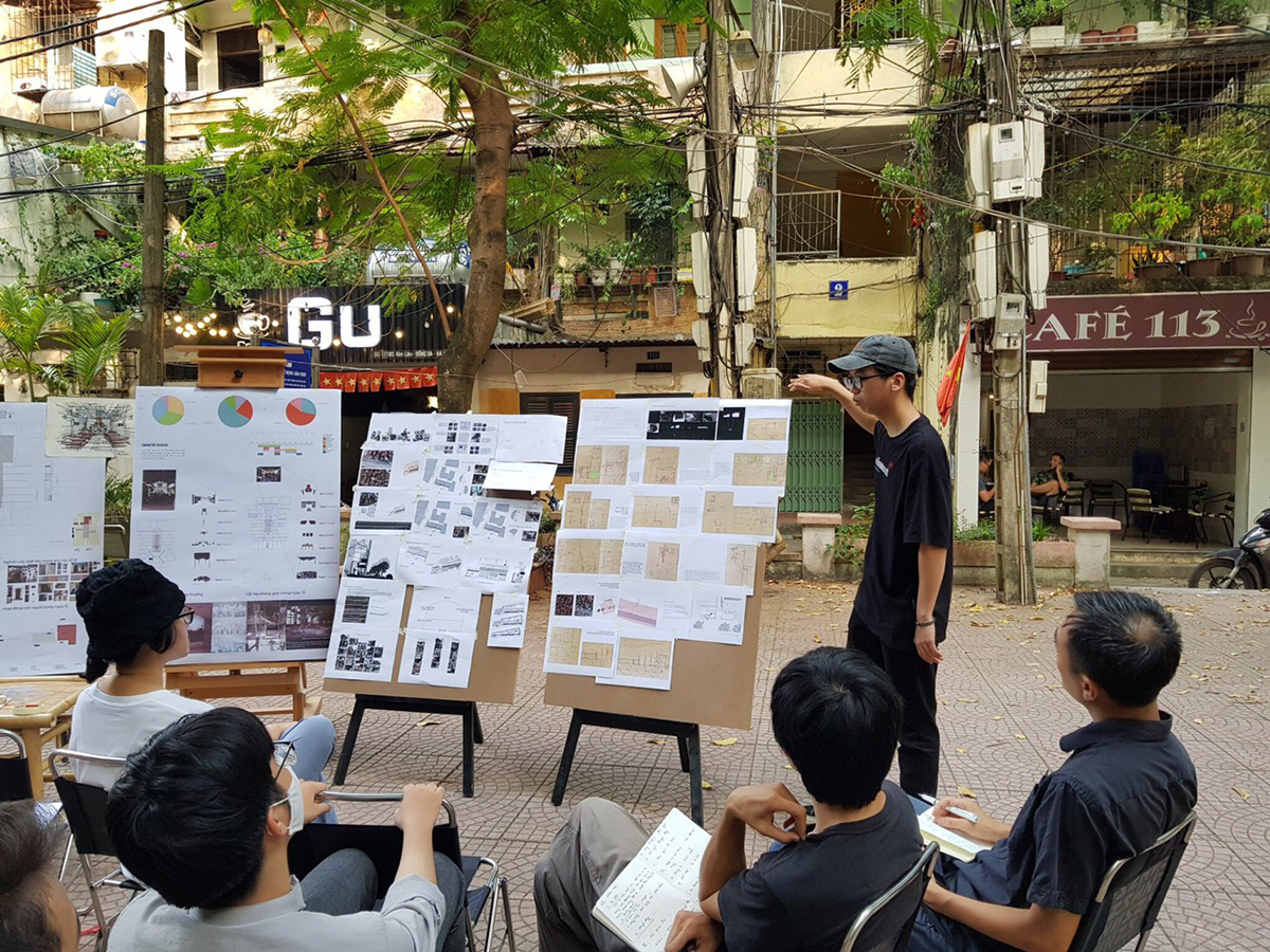 Tìm hiểu nội đô qua workshop “Không gian xen kẽ”
